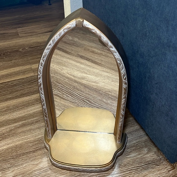 Vintage | Wall Decor | Vintage Rustic Gold Cathedral Arched Window ...